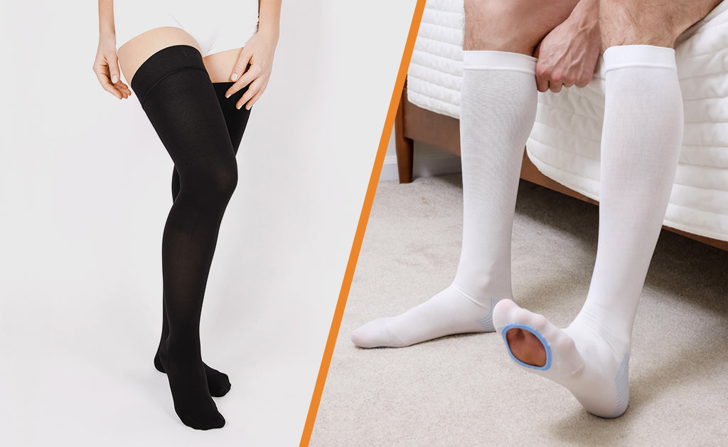 TED Hose vs Compression Stockings: Key Differences Explained – SNUG360