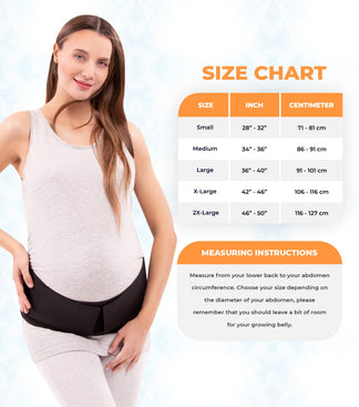SNUG360 Adjustable & Breathable Pregnancy Belly Band